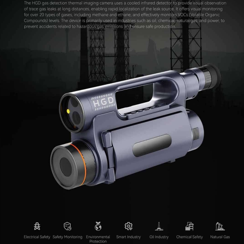 thermal camera gas leak detection | volatile organic compound